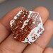 Beautiful Red Heaxagon River Jasper Cabochon Ocean Jasper Frog Egg From ...