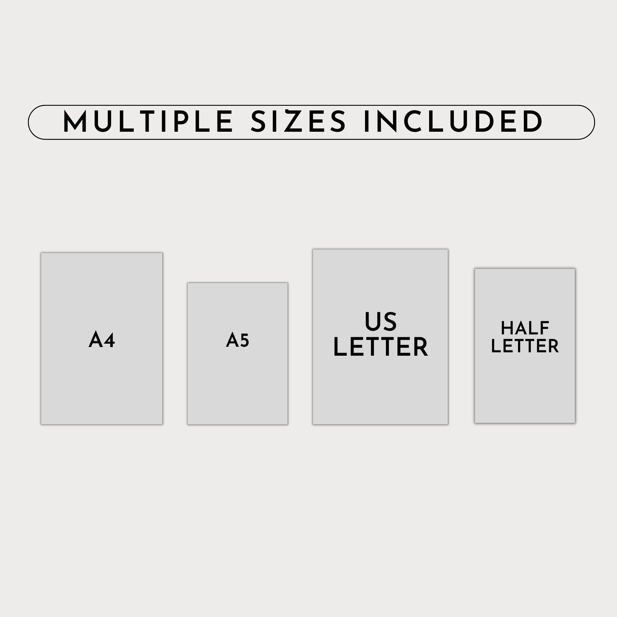 Upcoming Expenses Printable, Yearly Spending Overview, Budget Plan ...