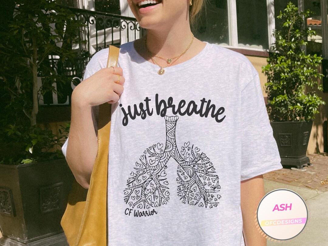 Cystic Fibrosis Shirt CF Awareness Sweatshirt Purple Ribbon Cystic ...