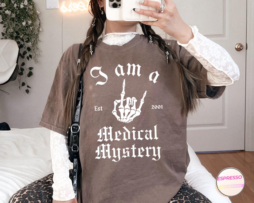 Medical Mystery Shirt Funny Rare Disease Gift Idea for Undiagnosed Wife ...