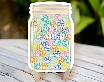 Personalized Reward Jar Magnet for Kids, School and Teacher Classroom ...