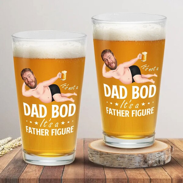 Dad Beer Glass - Etsy