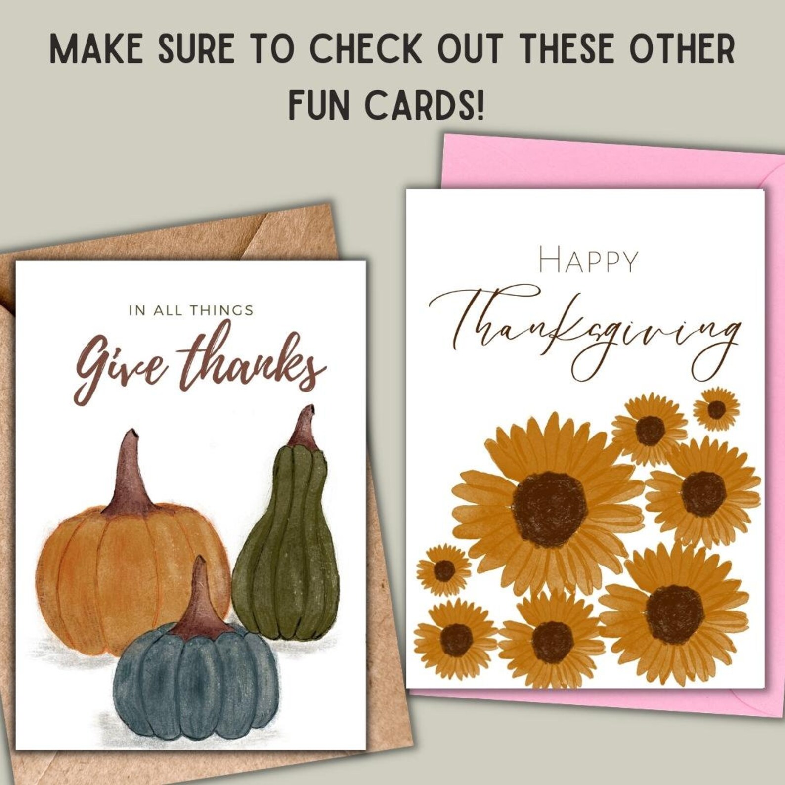 Thanksgiving Greeting Card: Pumpkin Fall Design (digital Download) - Etsy