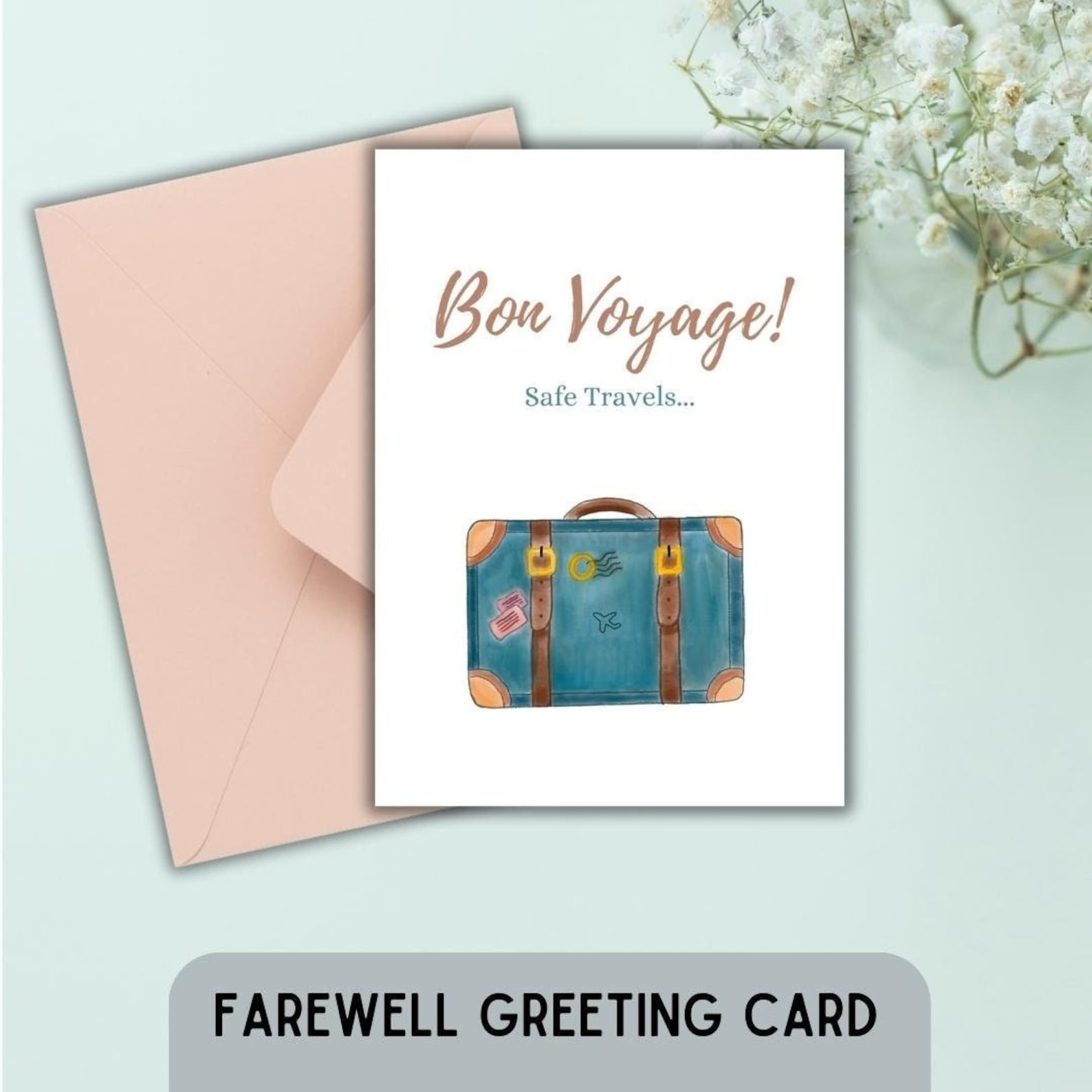 Farewell Card for Friend, Farewell Card for a Boss, Farewell Card for ...