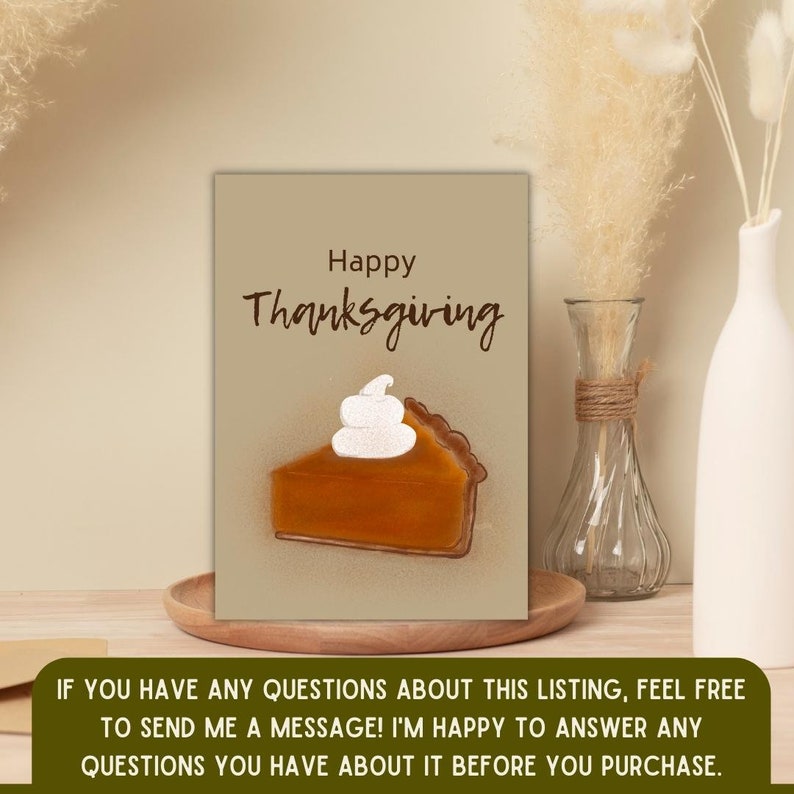 Happy Thanksgiving Card, Thanksgiving Card Printable, Happy ...