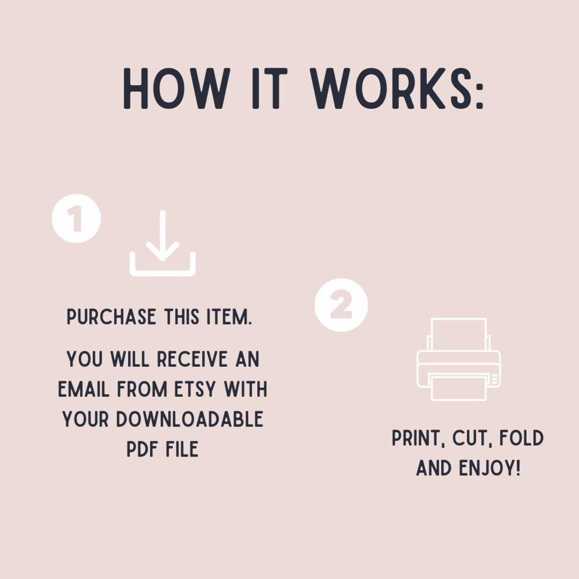 Watercolor Macaron Card for Birthday, Birthday Card for Her, Printable ...