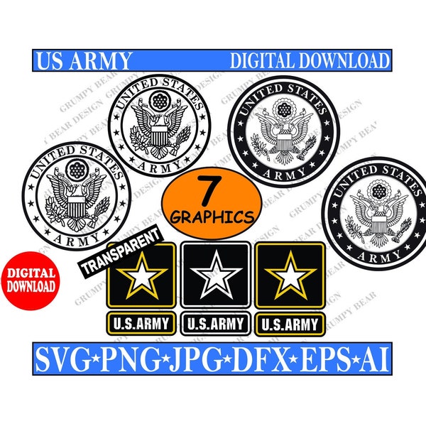 Us Army Svg - Etsy