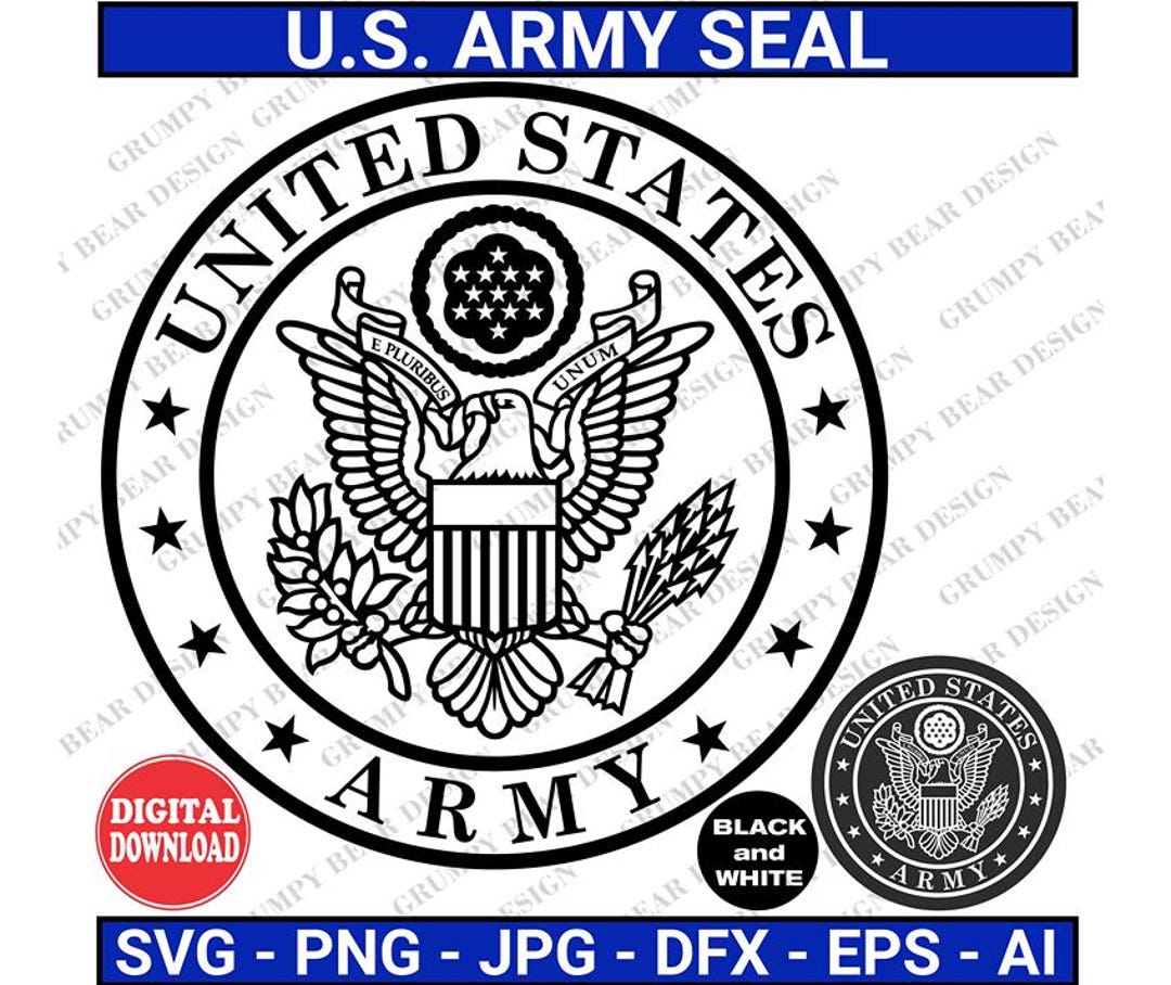 United States Army Seal, Army Logo, Army Crest, Army SVG, Army PNG ...
