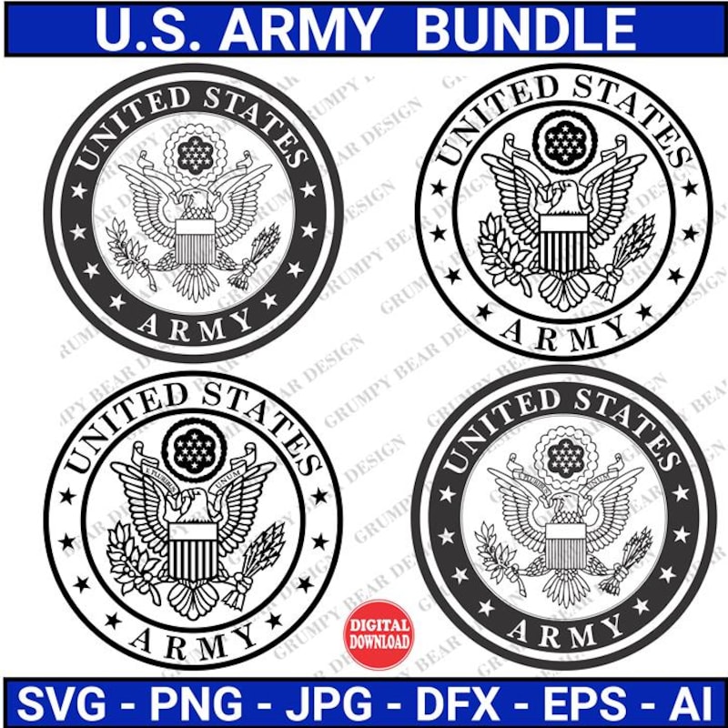 Us Army Svg - Etsy
