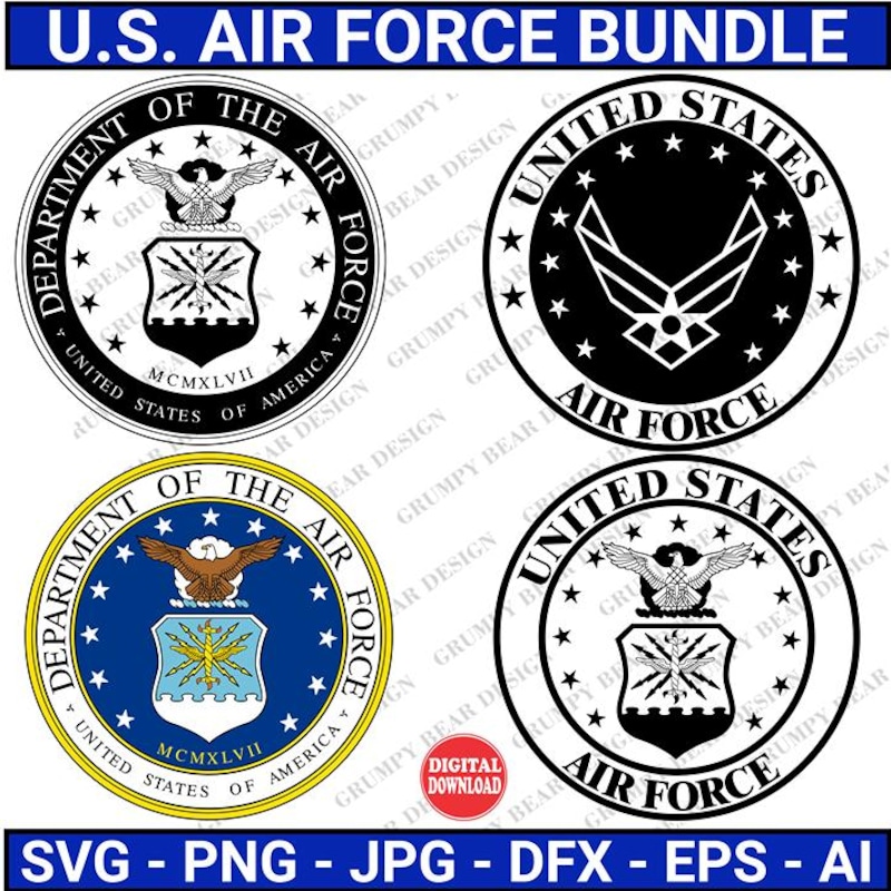 Air Force Svg - Etsy