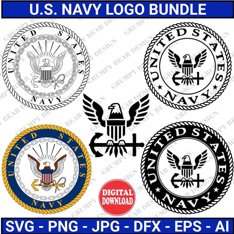 Navy Svg - Etsy