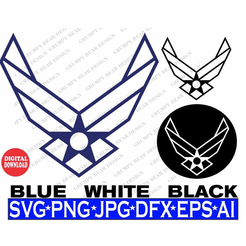 Air Force Svg - Etsy