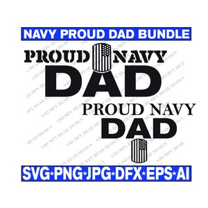 US Navy Dad, X8 Graphics, USN, Navy, Military, Veteran, Sailor, Cut ...