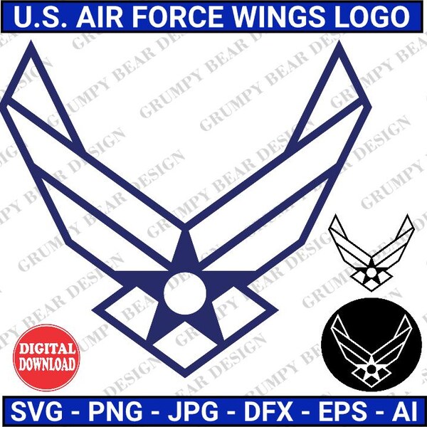 Air Force Svg - Etsy