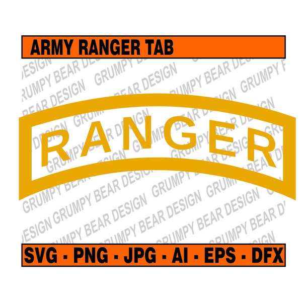 Army Ranger Svg - Etsy