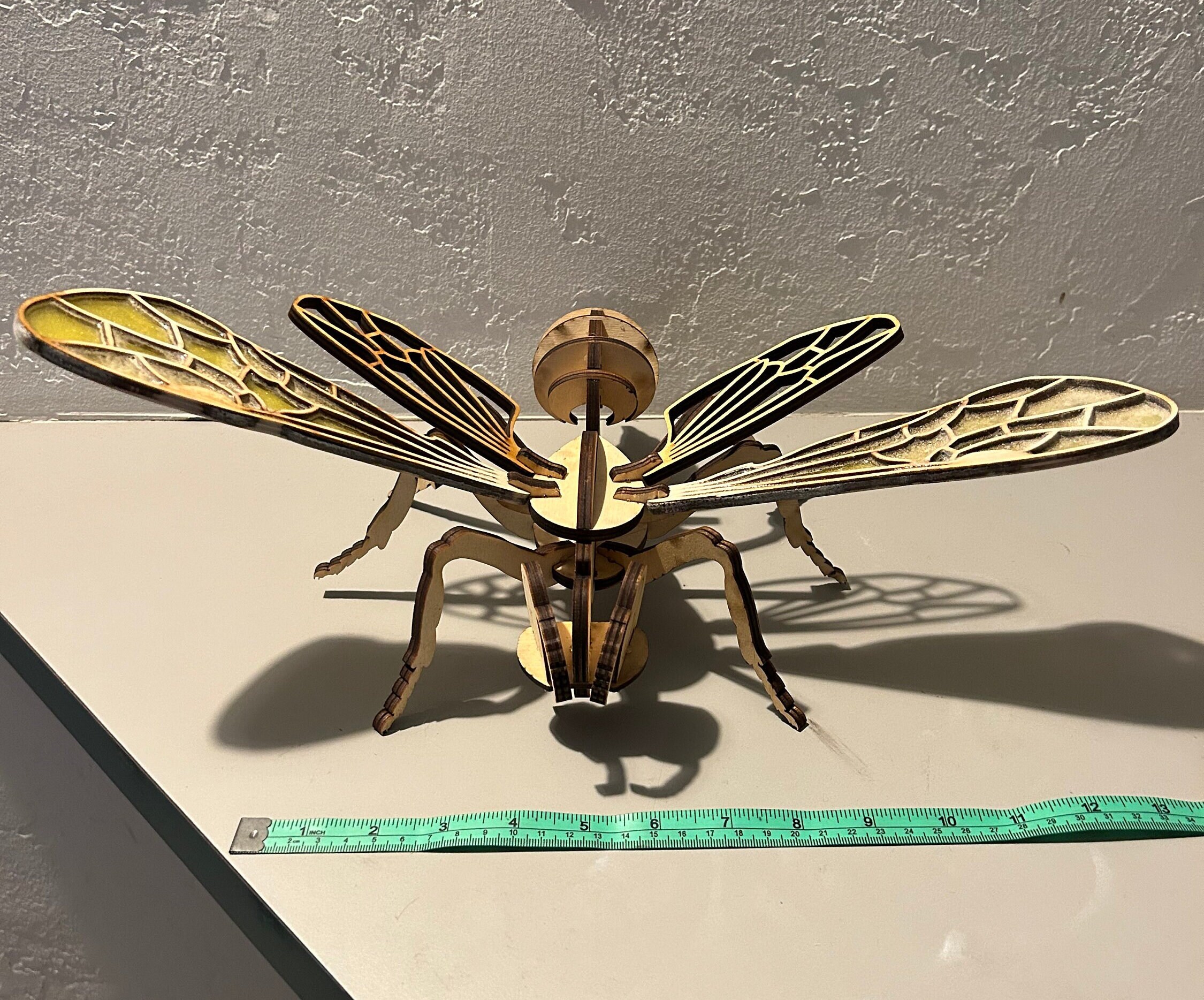 Wasp 3D Puzzle Toy Laser Cut Files, AI, DXF, SVG, Plans Instant Download, Cnc Pattern, Lightburn ...