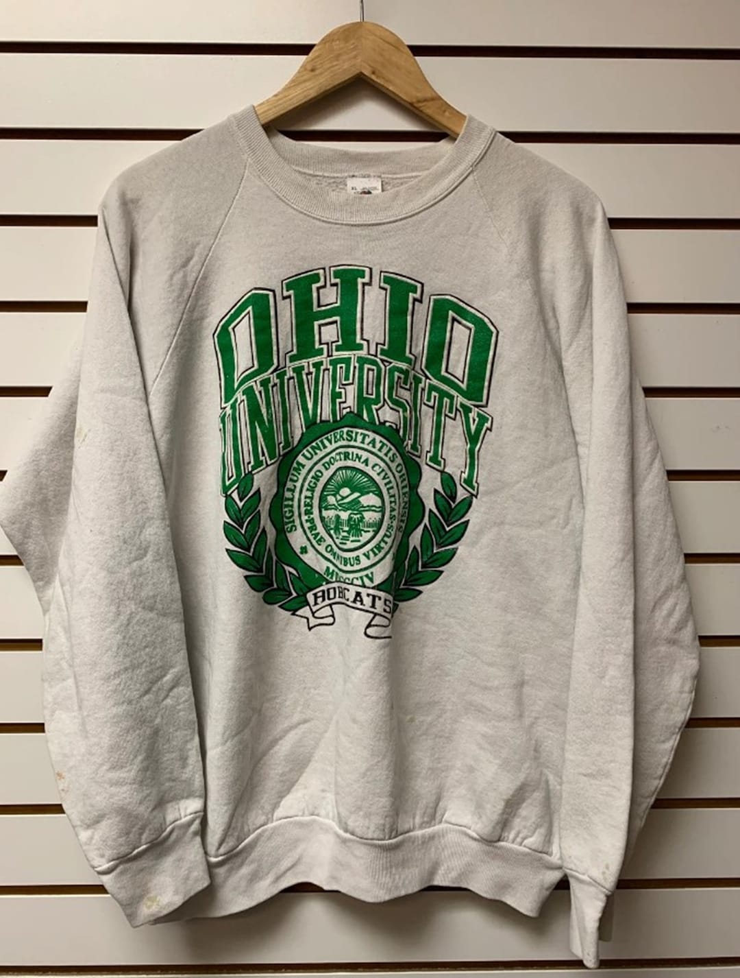 Vintage 90s Ohio University Bobcats Sweatshirt, Ohio University Shirt ...