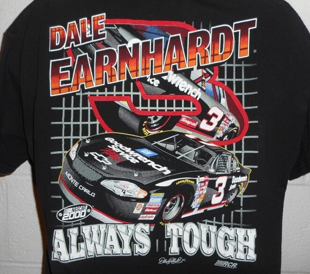 Vintage 2000 "always Tough" Dale Earnhardt Sr #3 T-shirt, NASCAR Racing ...