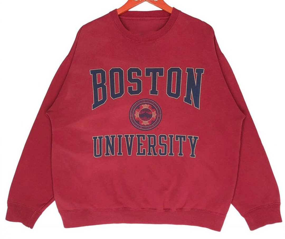 Vintage 90s Boston University Crewneck Sweatshirt, Boston University ...