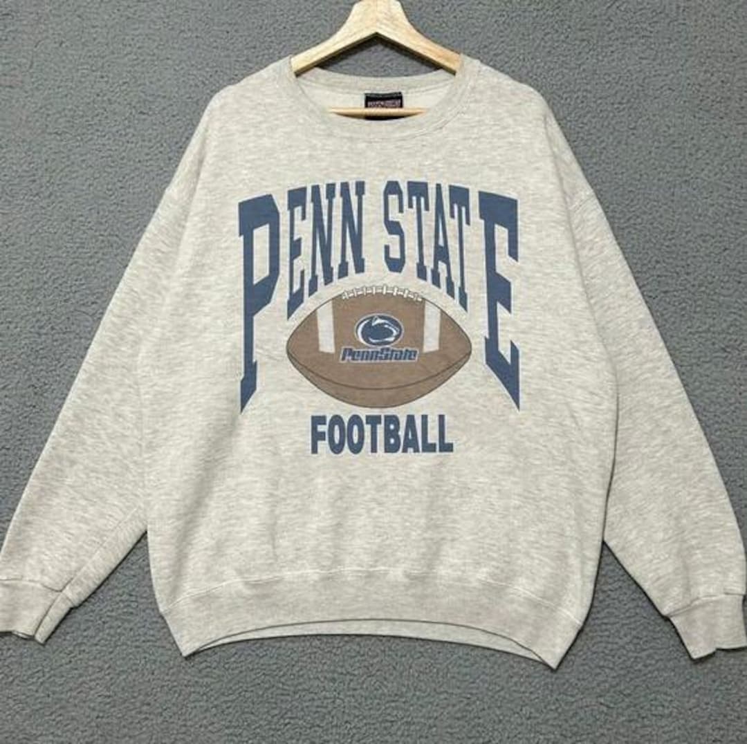 Vintage 90s Penn State University Football Crewneck Sweatshirt, Penn ...