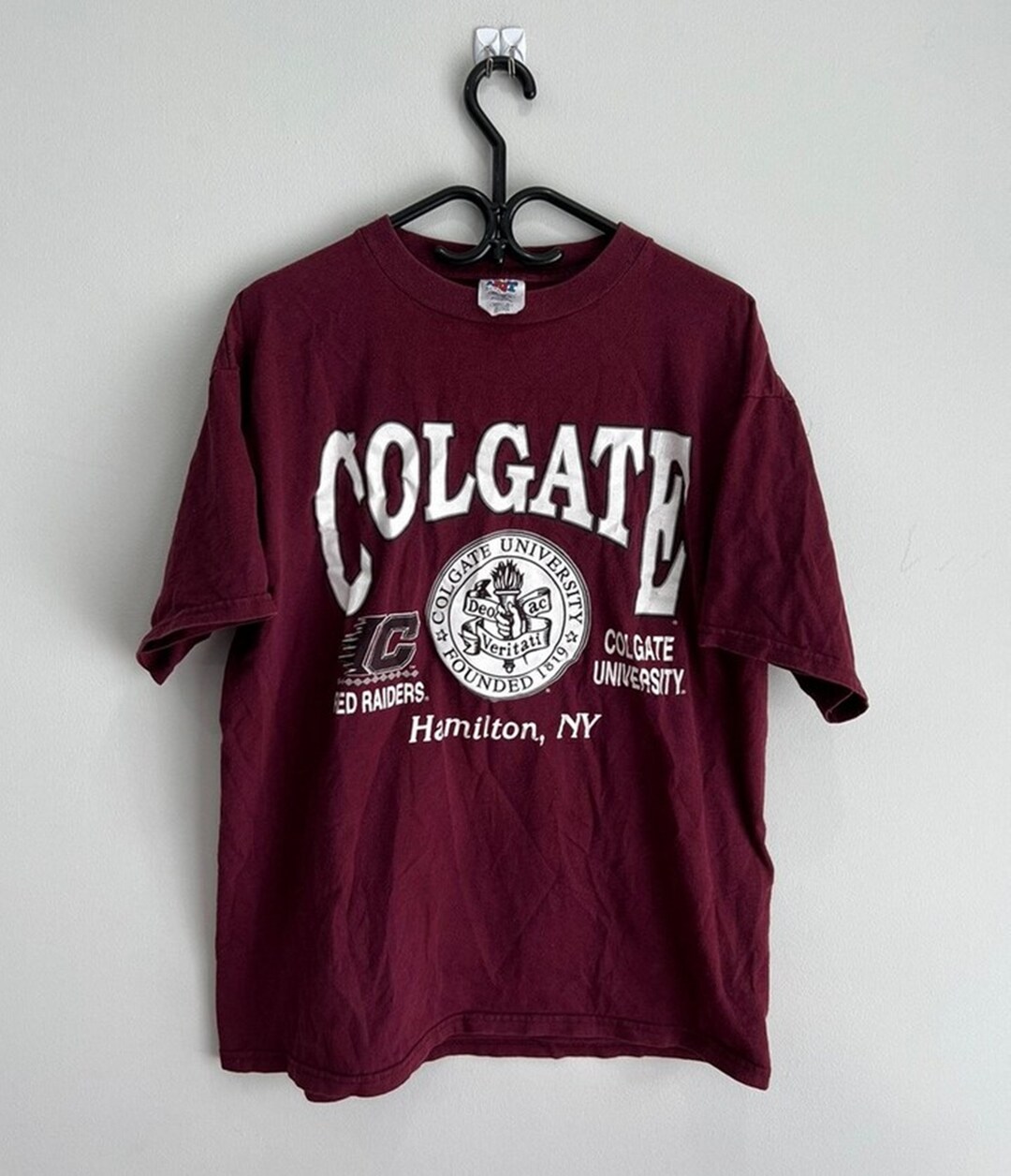 Vintage 90s Colgate University T-shirt, Colgate University Shirt ...