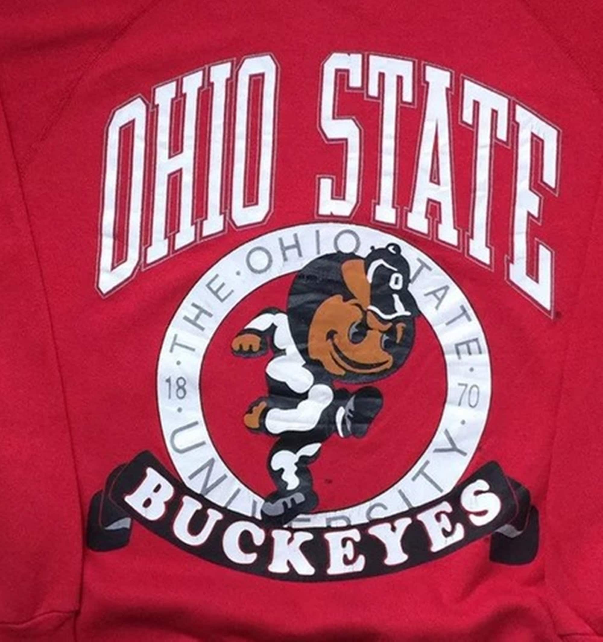 Vintage 90s Ohio State Buckeyes Sweatshirt, Ohio State Shirt, Ohio ...