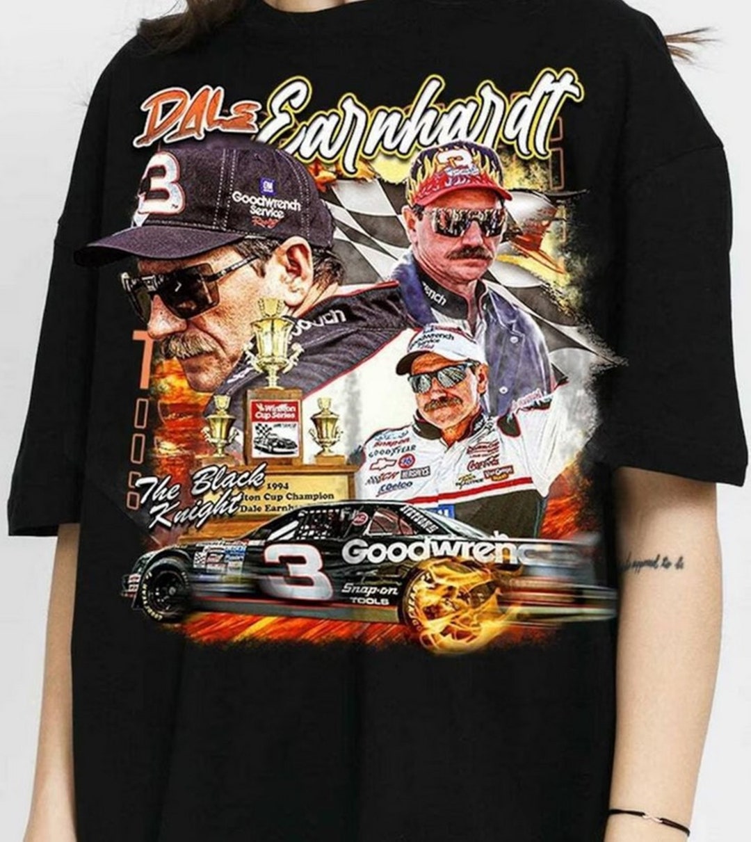 Vintage 90s Dale Earnhardt Nascar T-shirt, Dale Earnhardt Racing Shirt ...
