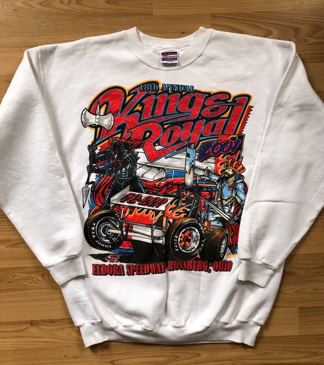 Vintage Eldora Kings Royal Sprint Car Racing T-shirt, Eldora Racing ...