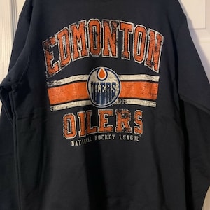 Vintage Edmonton Oilers Sweatshirt, Oilers Tee, Edmonton Oilers Hockey ...
