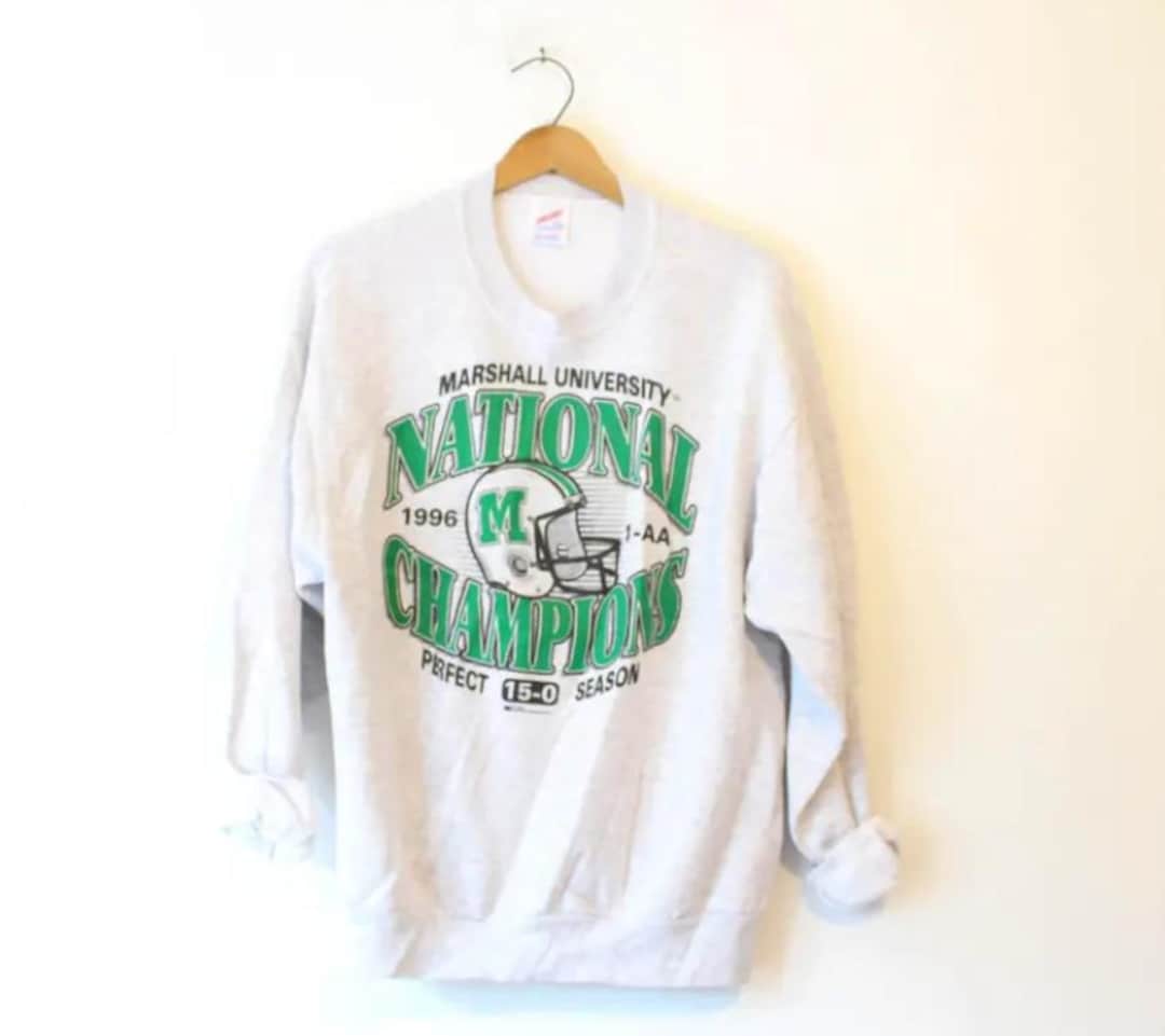 Vintage 90s Marshall University Crewneck Sweatshirt, Marshall ...