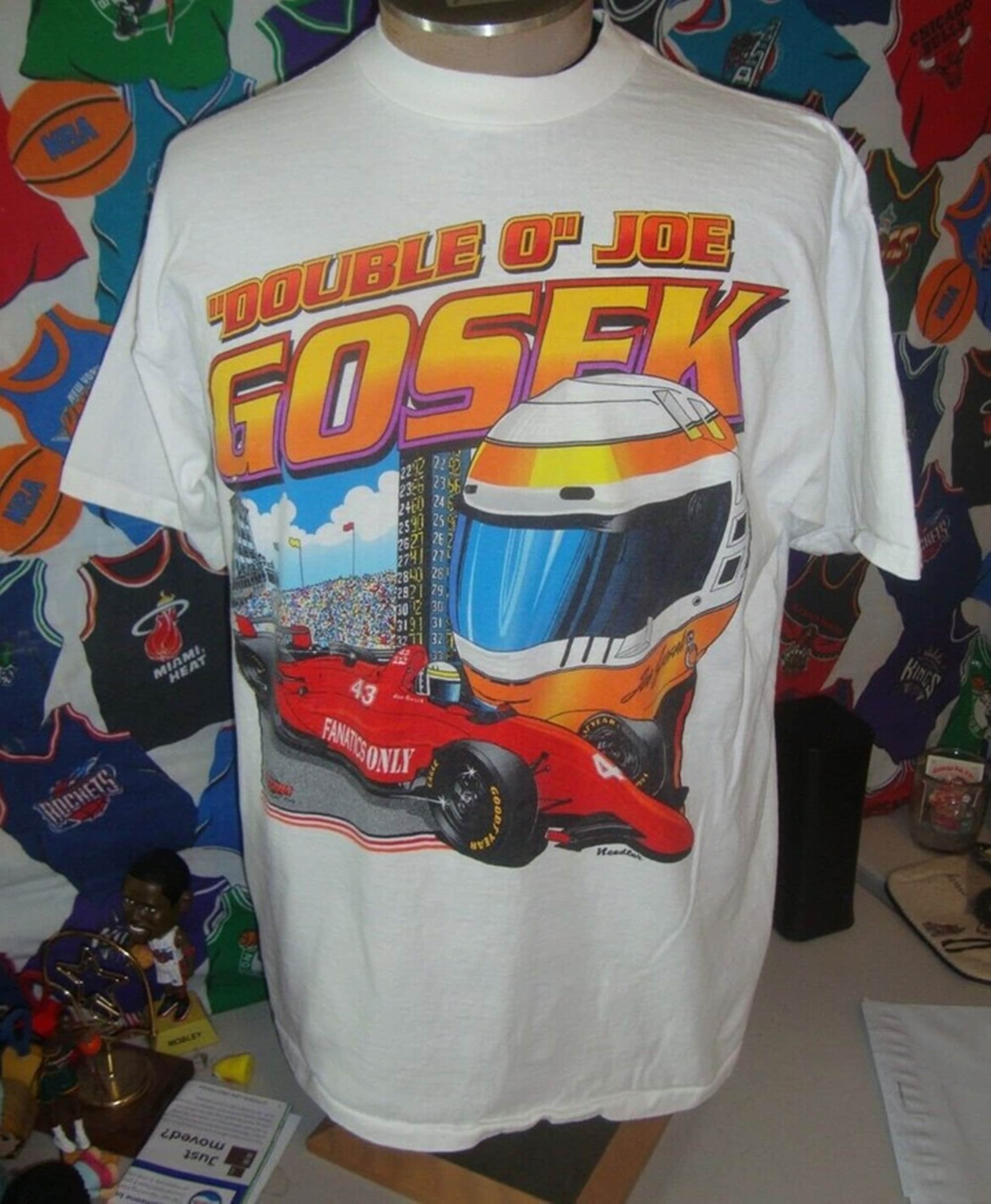 Vintage 90s Joe Gosek Indy Car Racing T-shirt, Joe Gosek Shirt, NASCAR ...