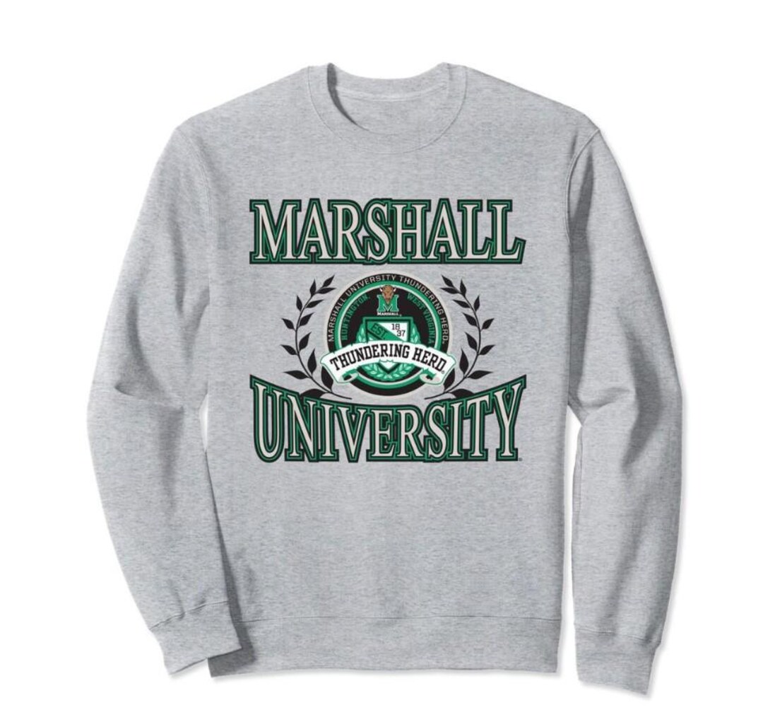 Vintage 90s Marshall University Crewneck Sweatshirt, Marshall ...