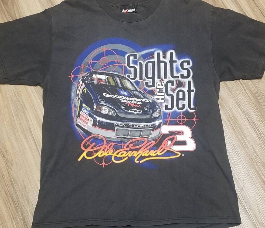 Vintage Dale Earnhardt Intimidator Nascar Racing T-shirt, Dale ...