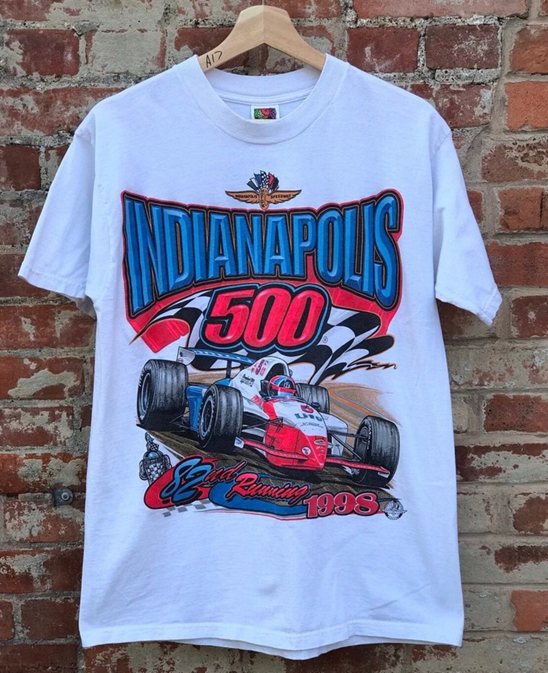 Vintage 1998 Indianapolis 500 Indycar Racing T-shirt , Indy 500 Racing ...