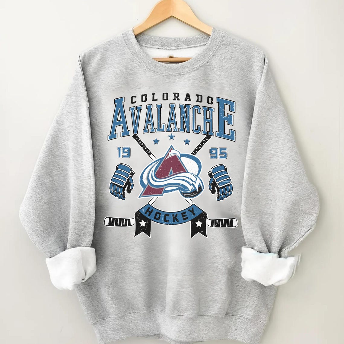 Vintage Colorado Avalanche Sweatshirt Crewneck, Vintage Avalanche Shirt ...