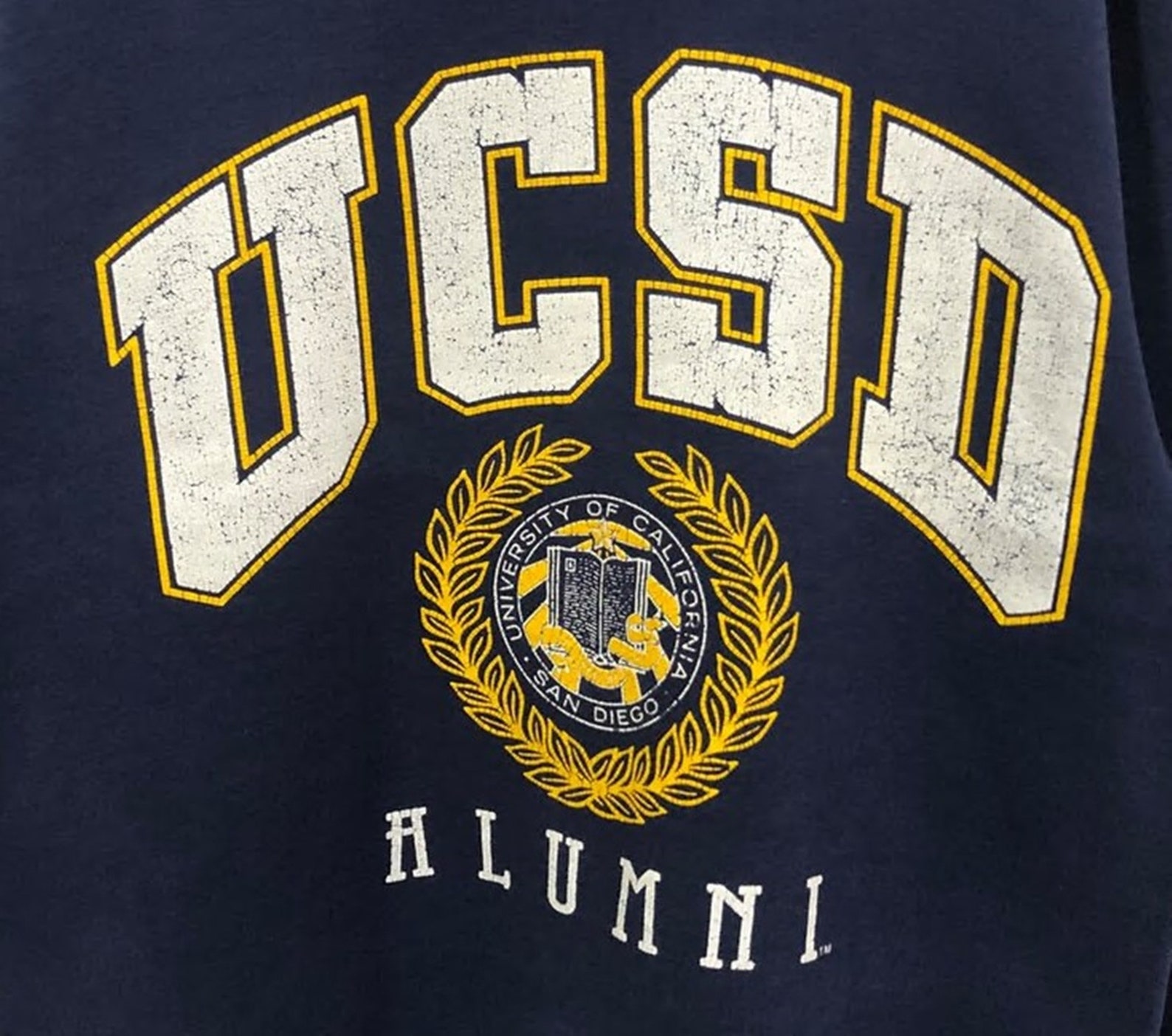 Vintage Alumni University of California San Diego Sweatshirt, UC San ...