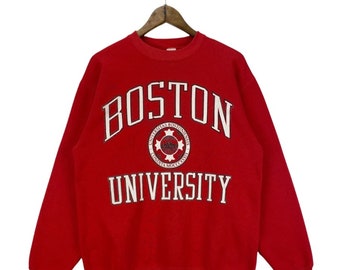 Vintage 90s Boston University Crewneck Sweatshirt, Boston University ...