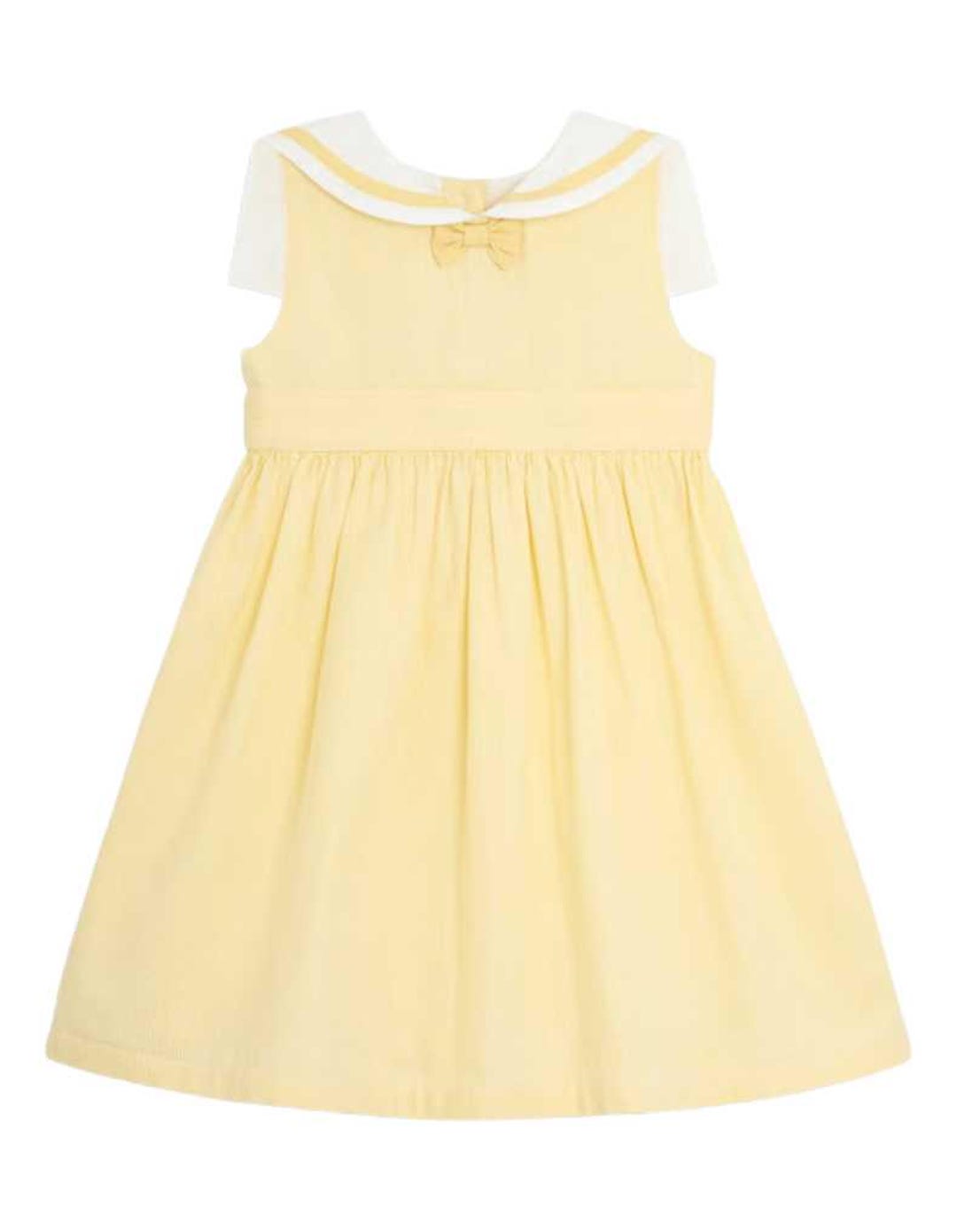 Jojo Mama Bebe Girls' Sailor Stripe Party Dress in Butter Yellow - Etsy