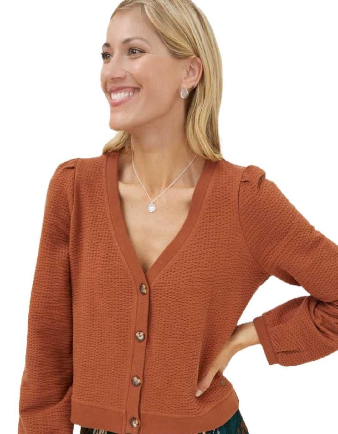 Fat Face Women's Charlotte Cardigan in Chestnbrn - Etsy