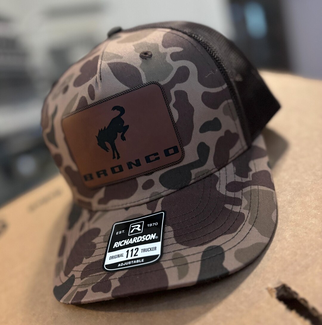 Ford Bronco Patch on Richardson 112 Five Panel Trucker Snapback - Etsy