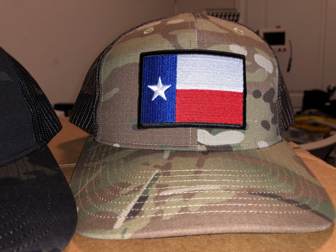 Texas Flag Patch Cap Richardson Tactical Camo Trucker Cap Come and Take It - Etsy