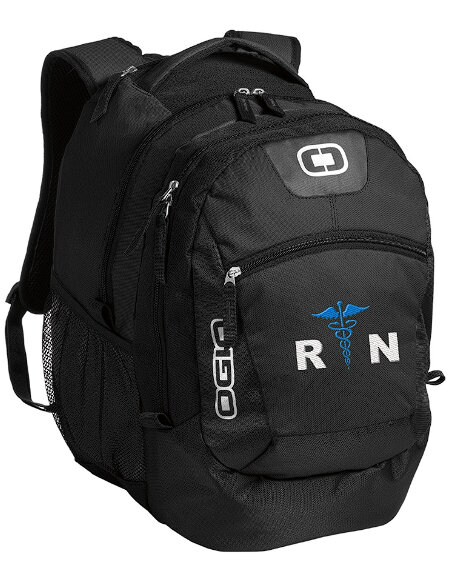 Personalized Backpack Heart Stethoscope Respiratory Therapist Paramedic ...