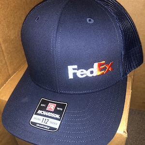 Fedex Cap Richardson 112 Embroidered - Etsy
