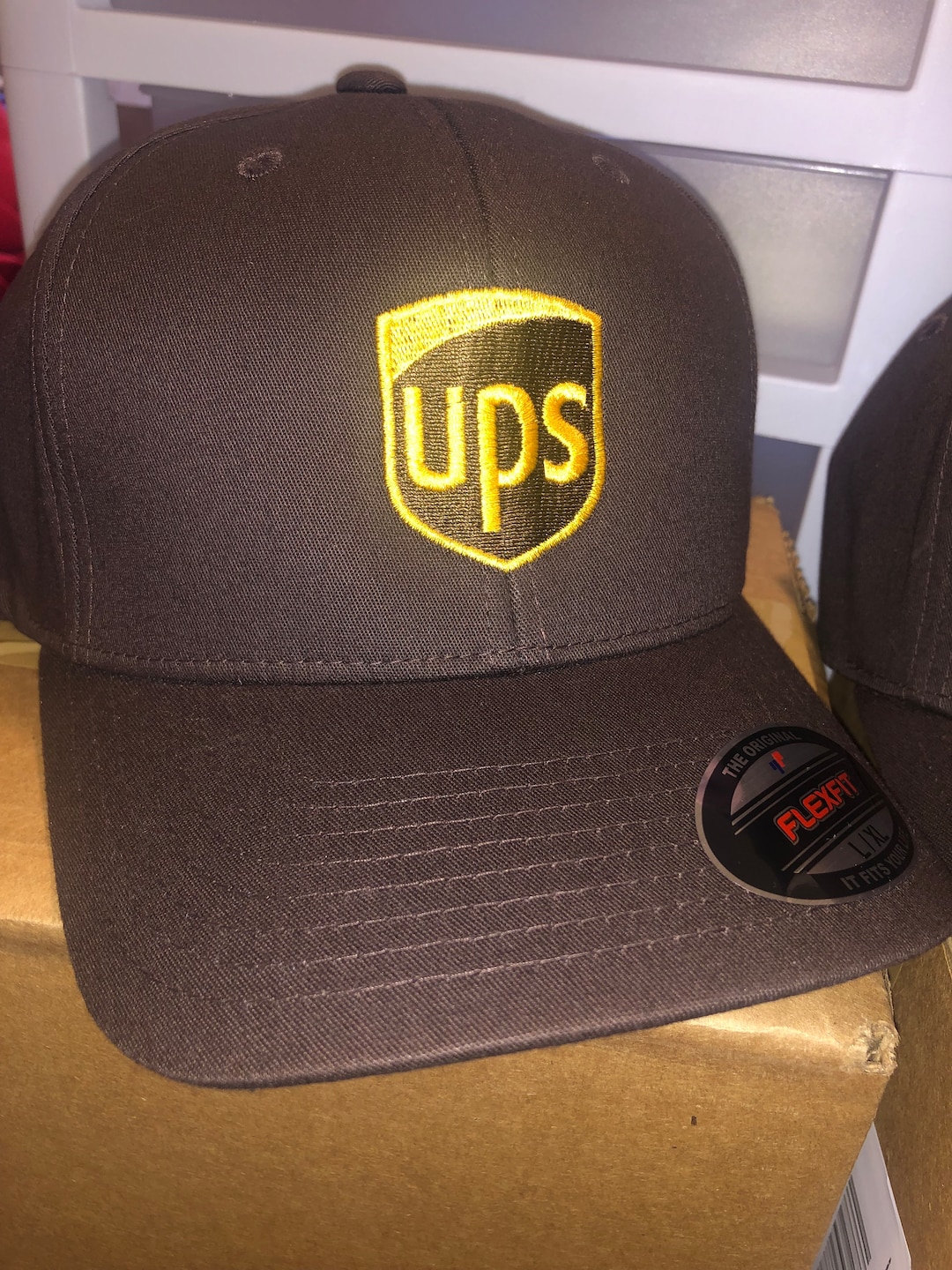 UPS Cap Flex Fit Embroidered or Richardson 112 - Etsy