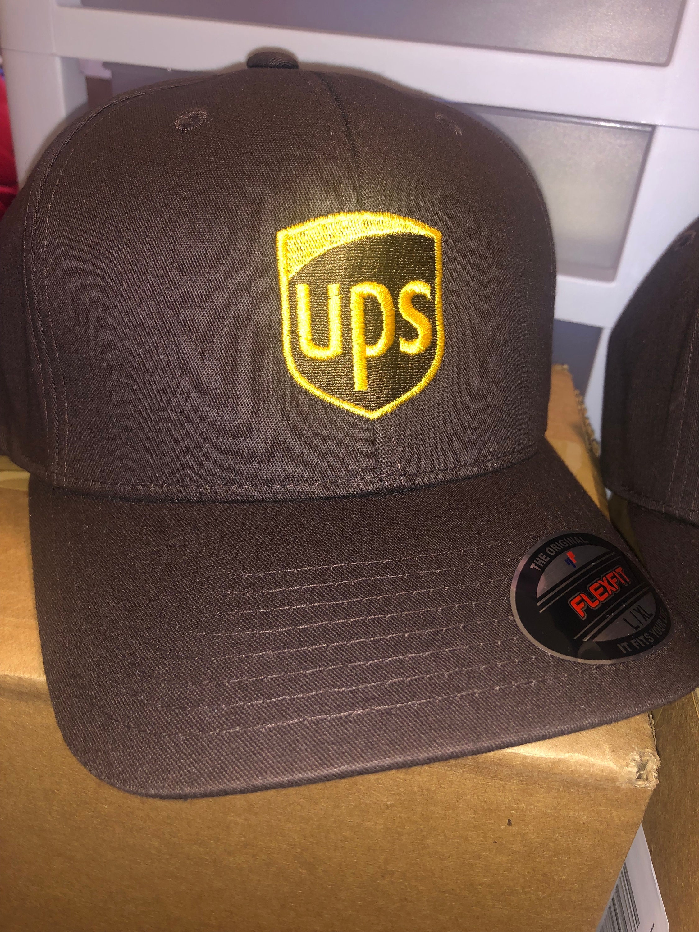 UPS Cap Flex Fit Embroidered or Richardson 112 - Etsy