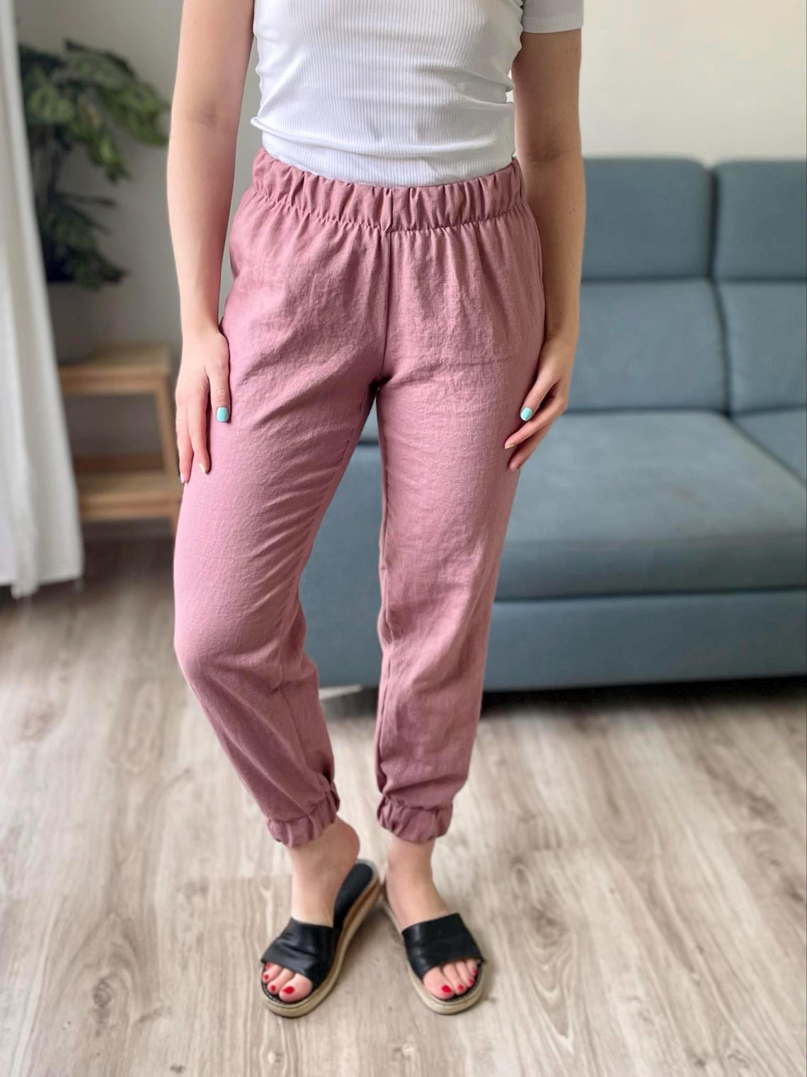 PDF Sewing Pattern for Women's Linen Pants - Etsy