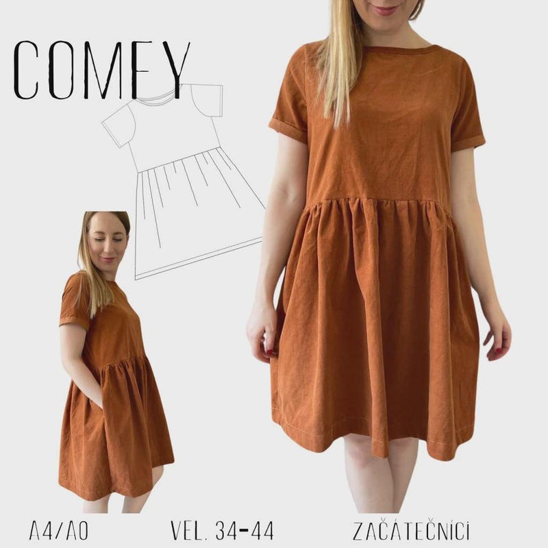 Gauze Dress Pattern - Etsy