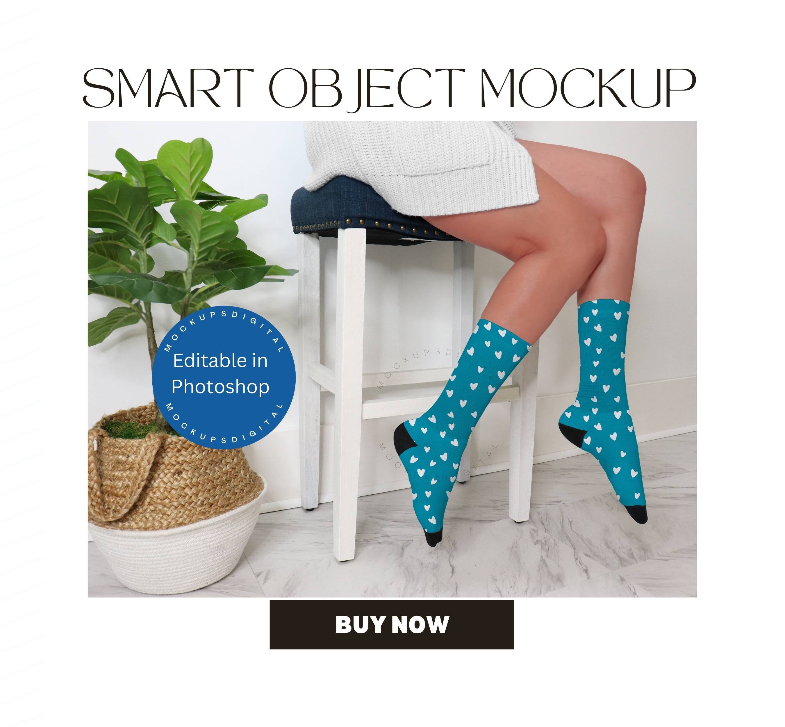 Spoke Socks Mockup Psd Sublimation Socks Mockup Psd Smart Object Socks ...