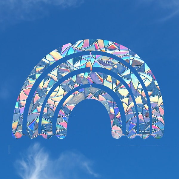 Rainbow Suncatcher - Etsy