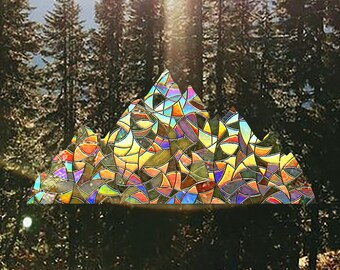 Moose Suncatcher Sticker, Window Sun Catcher Car Decal, Home Ornament ...